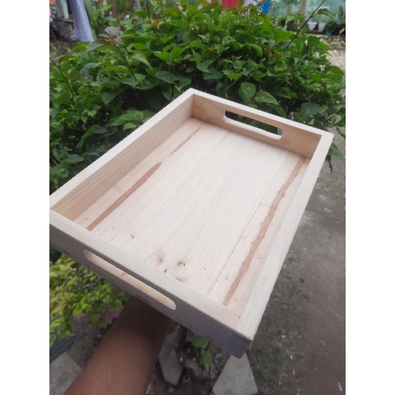 KAYU Dutch Teak Wood Tray | Shopee Philippines