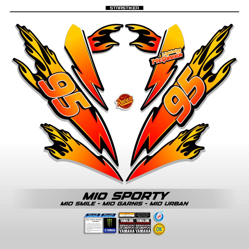 Striping Mio Sporty Motif 7/Mio Smile/Mio Urban/Mio Garnis/Decal ...