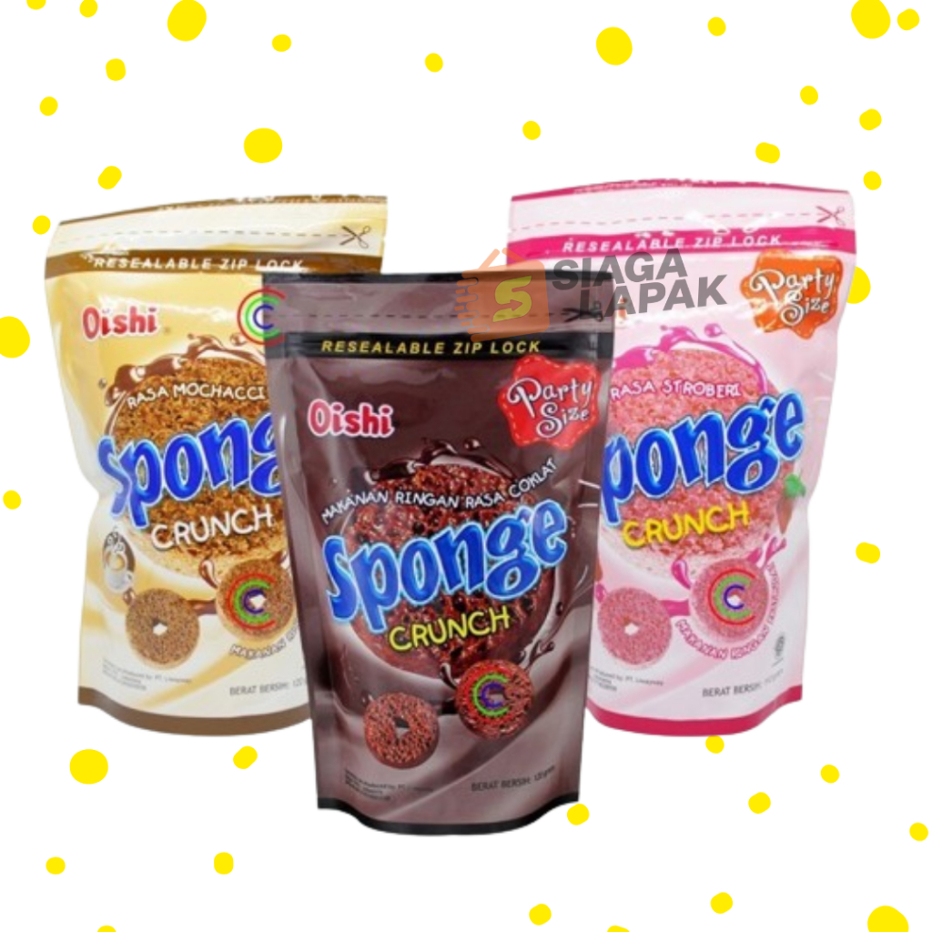 Oishi Sponge Crunch JUMBO 100gr All Variants | Shopee Philippines
