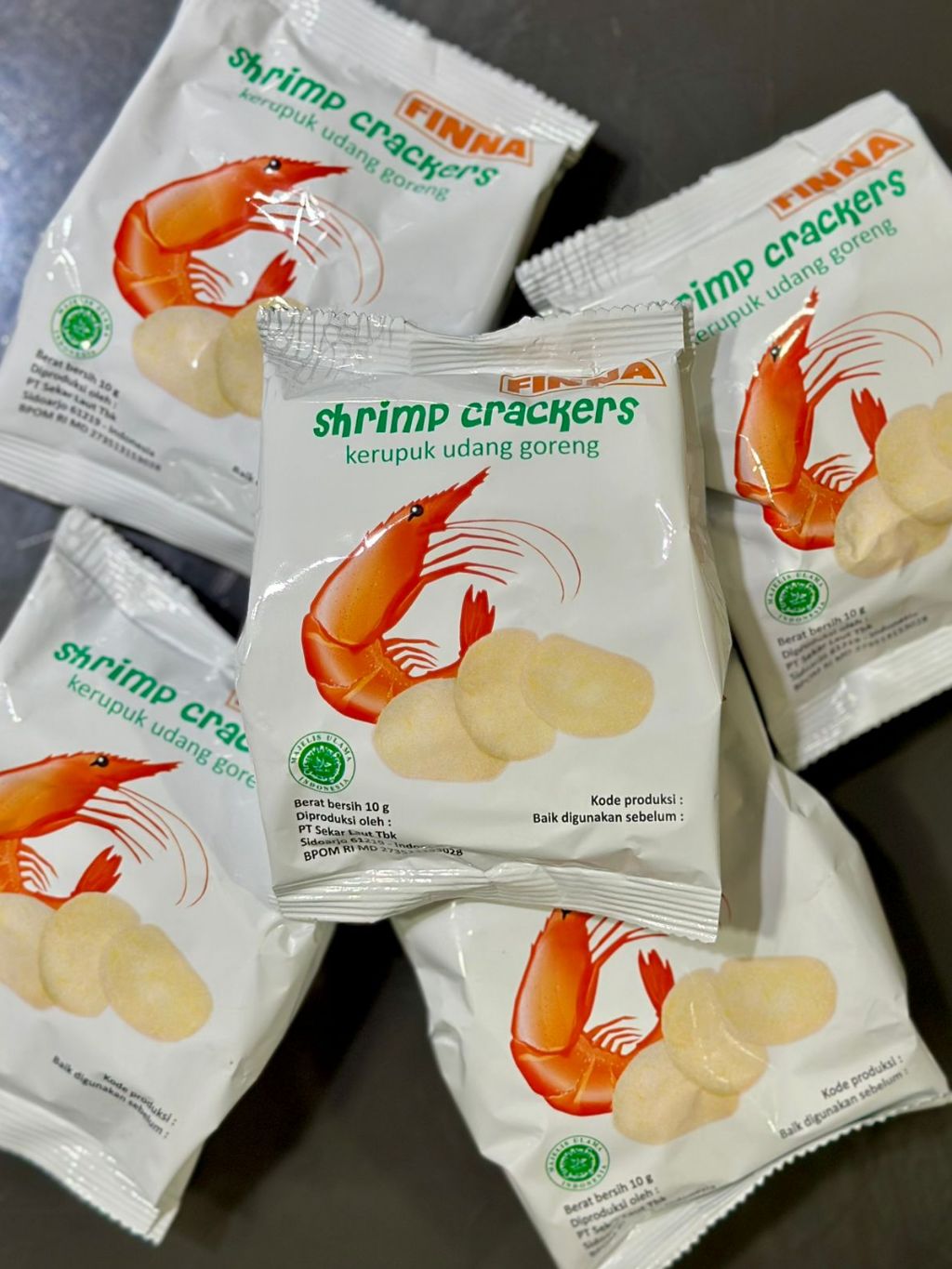 [PER 6pcs] Finna Fried Shrimp Crackers (Shrimp Crackers) | Shopee ...