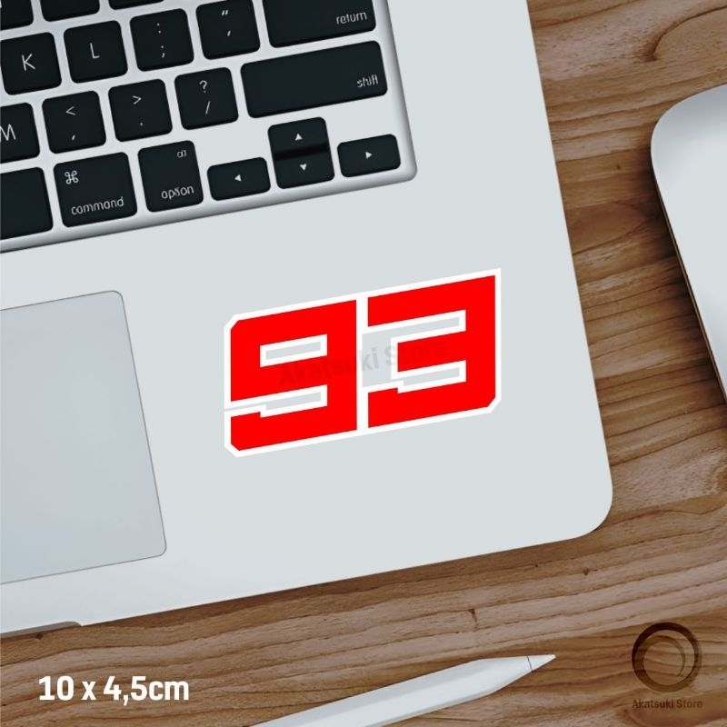 Sticker Sticker Cutting 93 Marc Marquez 2024 10cm | Shopee Philippines