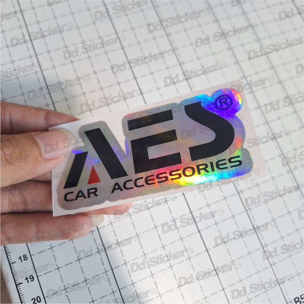 Aes HOLOGRAM sticker (small version) | Shopee Philippines