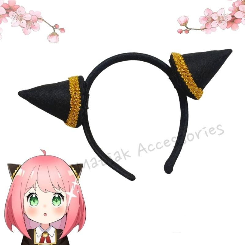Anya inspired Spy X Family Anya Anime Character Headbands Forger Hand ...