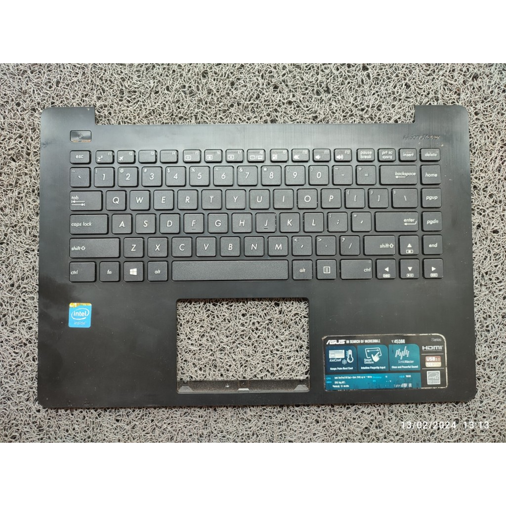 Keyboard Frame Palmrest Top Case Asus X453 X453S X453M | Shopee Philippines