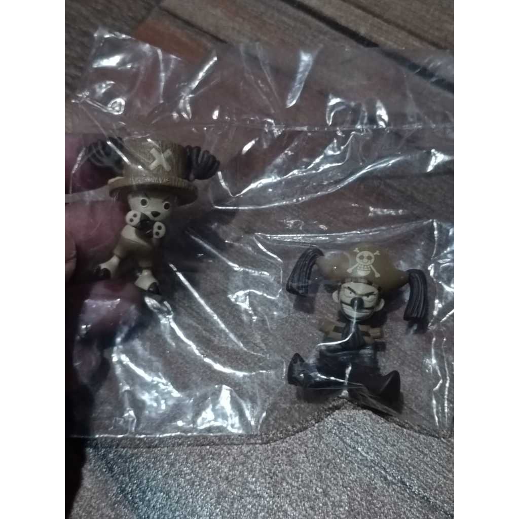 One Piece Tony Chopper and Buggy Clown Action Figure Set Animation ...