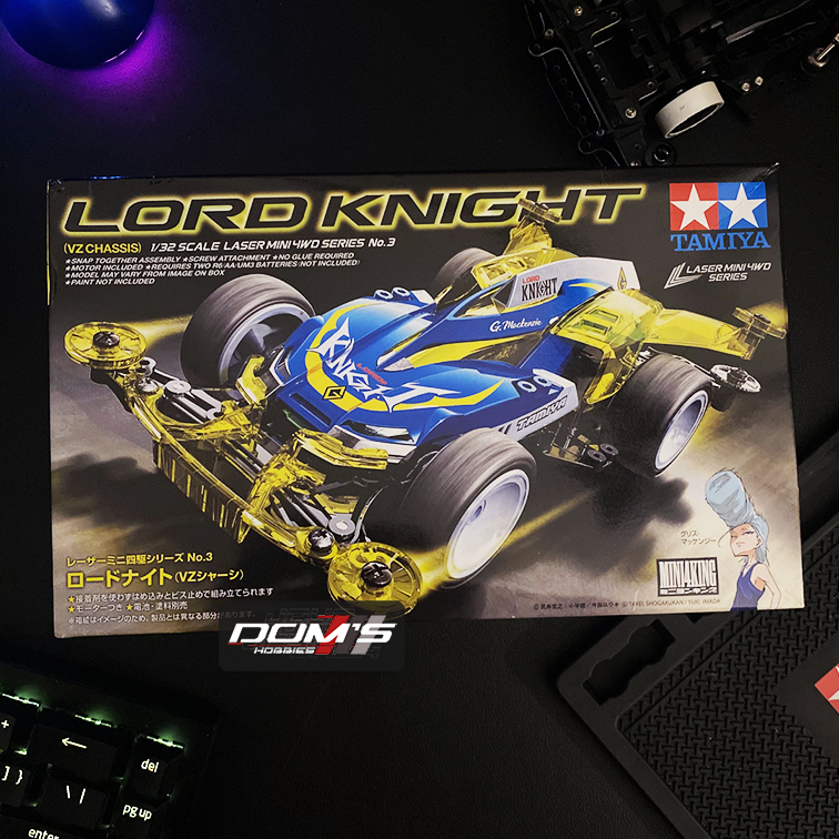 TAMIYA 19853 LORD KNIGHT - VZ CHASSIS - LASER SERIES - BOX 90% | Shopee ...