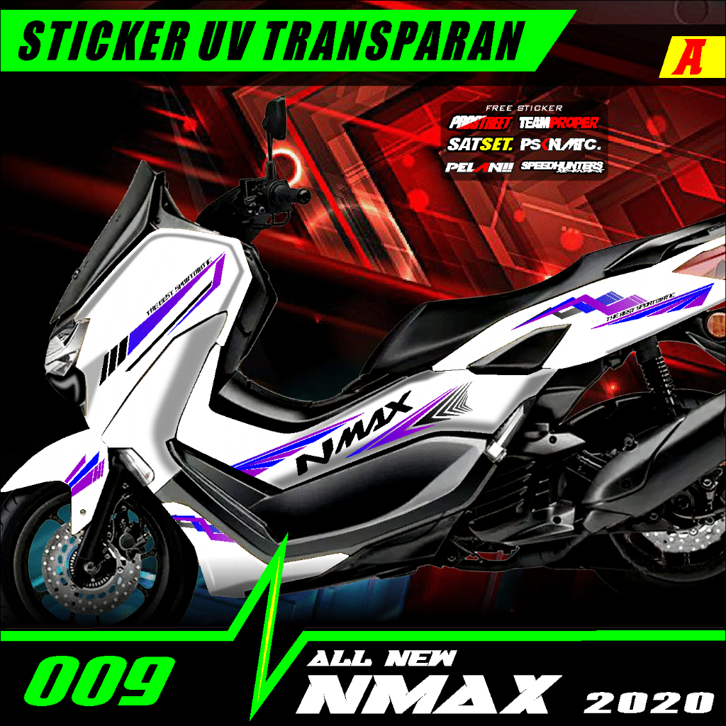 New Nmax Transparent Striping Yamaha Nmax Old 155 Motorcycle Setripping ...
