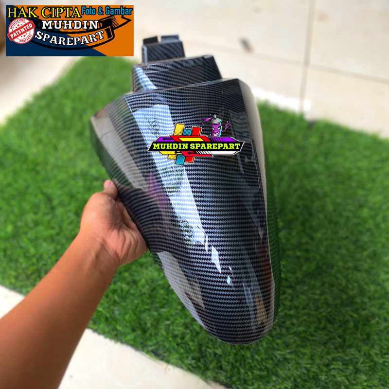 Latest new scoopy front fender k2f Carbon Dip 2021-2023 to 2025 ...