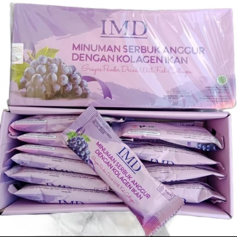 1 Box IMD Glow Collagen Treatment from the skin brightener Bpom ...