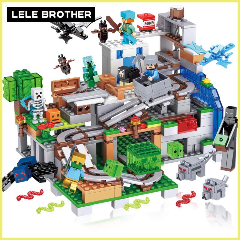 LELE Minicraft Minecraft Organ Cave Block Toy Toy for 8 year old boys ...