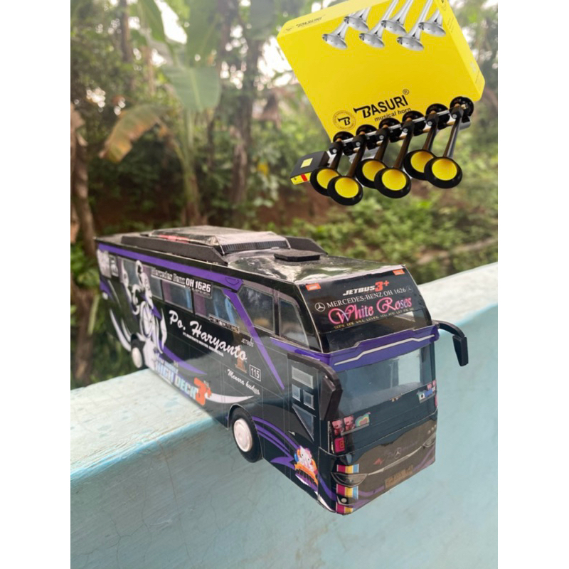 Miniature Haryanto Bus Using Basuri Telolet Sound | Shopee Philippines