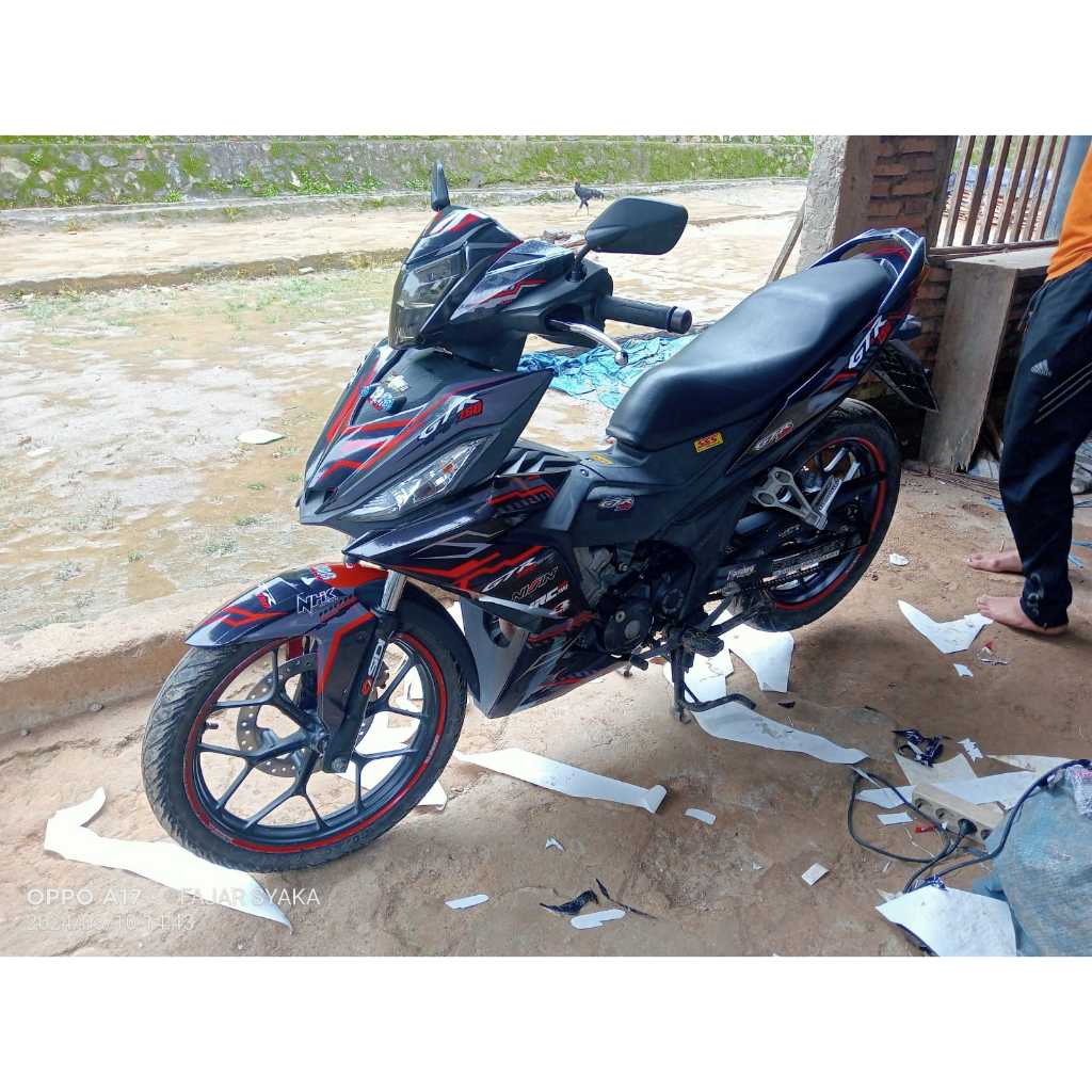 MERAH !! Supra GTR 150 Fullbody Decal - Supra GTR 150 Sticker | Gtr 150 ...