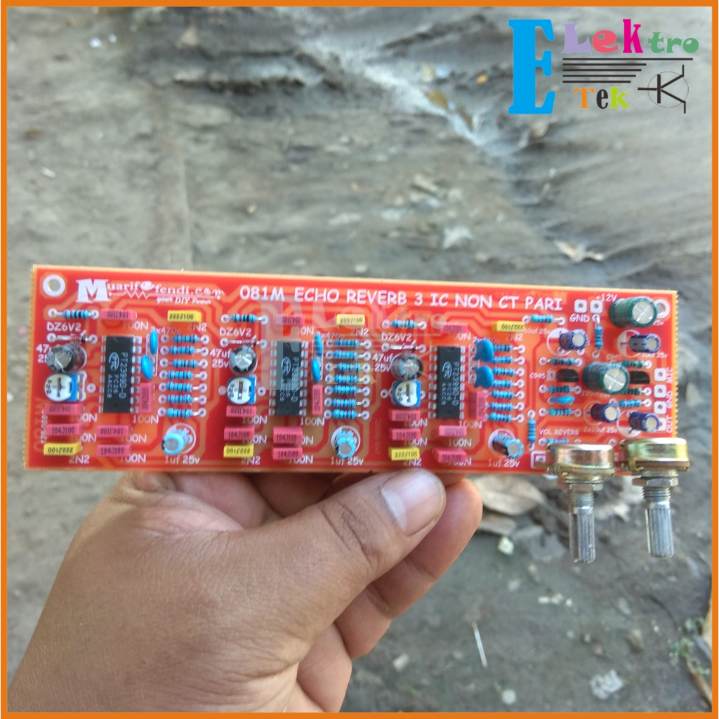 Echo Effect Kit digital Effect 3x2399 reverb mic mixer REGULATOR NON CT ...