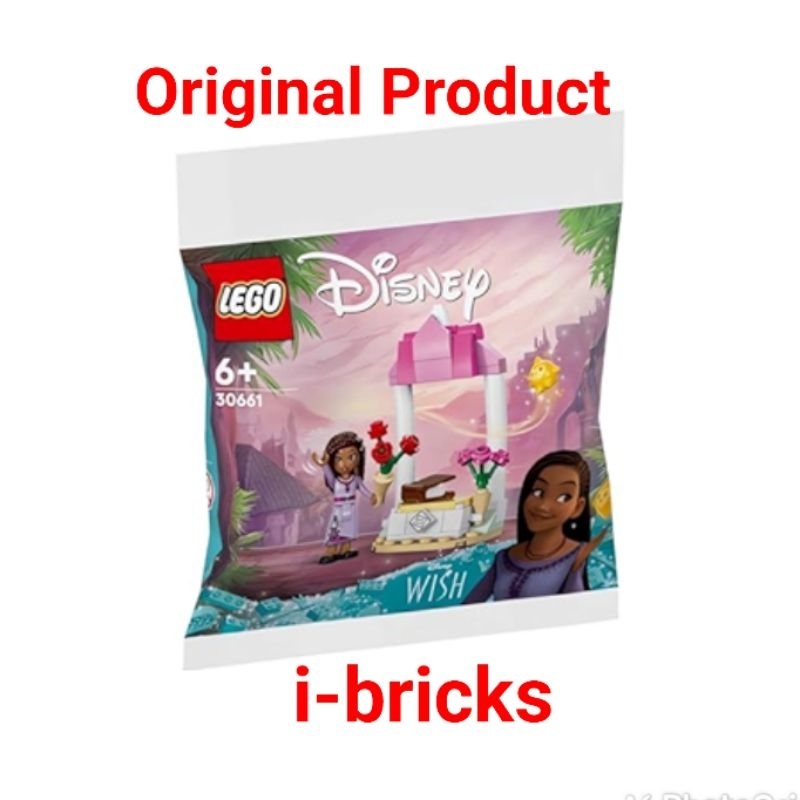 LEGO Polybag Disney 30661 Asha Welcome Booth | Shopee Philippines