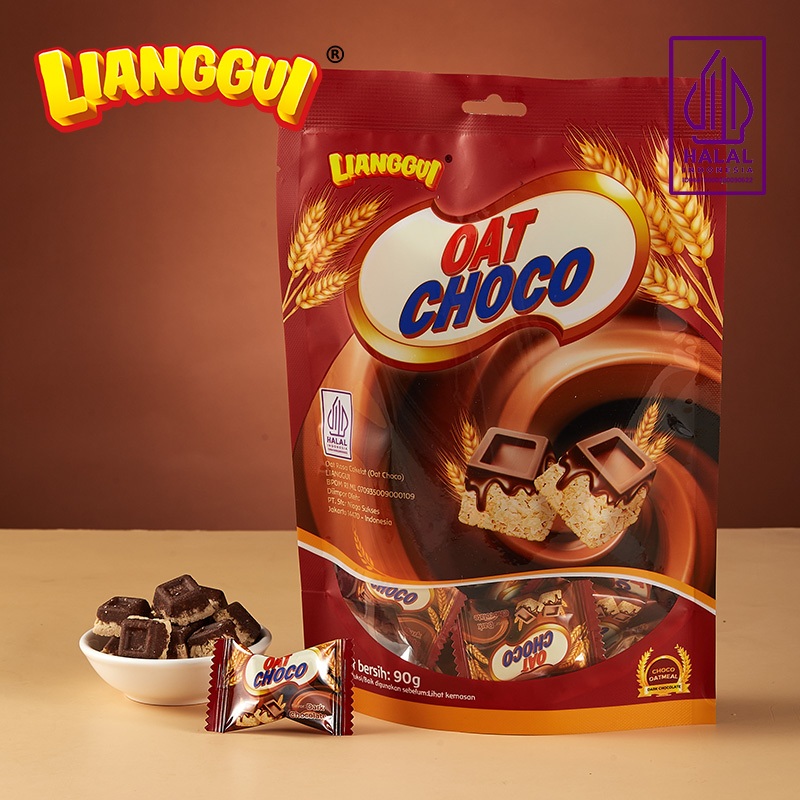 PUTIH [HALAL] Lianggui Oat Choco Flavor (Oatme Chocolate, White ...