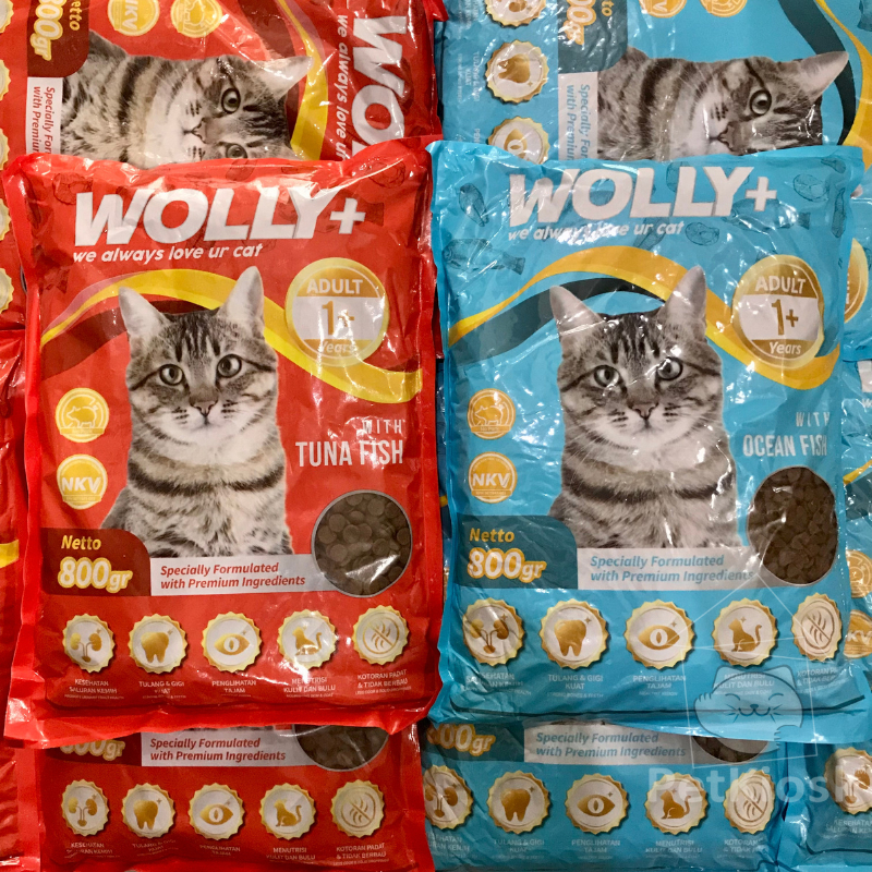 Wolly PLUS Adult Cat Food 800 Grams / Quality Cat Food | Shopee Philippines