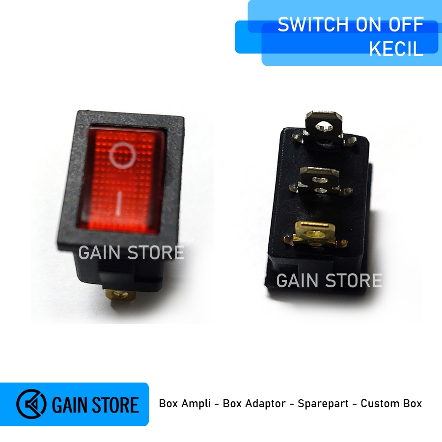 Rocker SWITCH ON OFF 3 FOOT SWITCH WITH LIGHT | Shopee Philippines