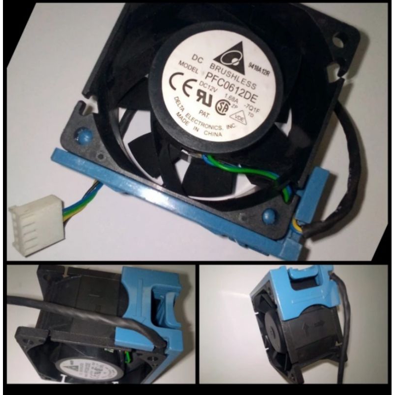 Fan SERVER HP DL180 DL185 G5 ORIGINAL DELTA PFC0612DE 12V 1.68A ...