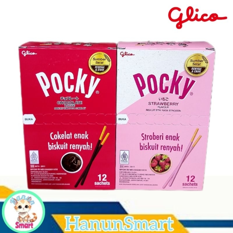Pocky Glico biscuit stick box 11gr x 12 pcs | Shopee Philippines