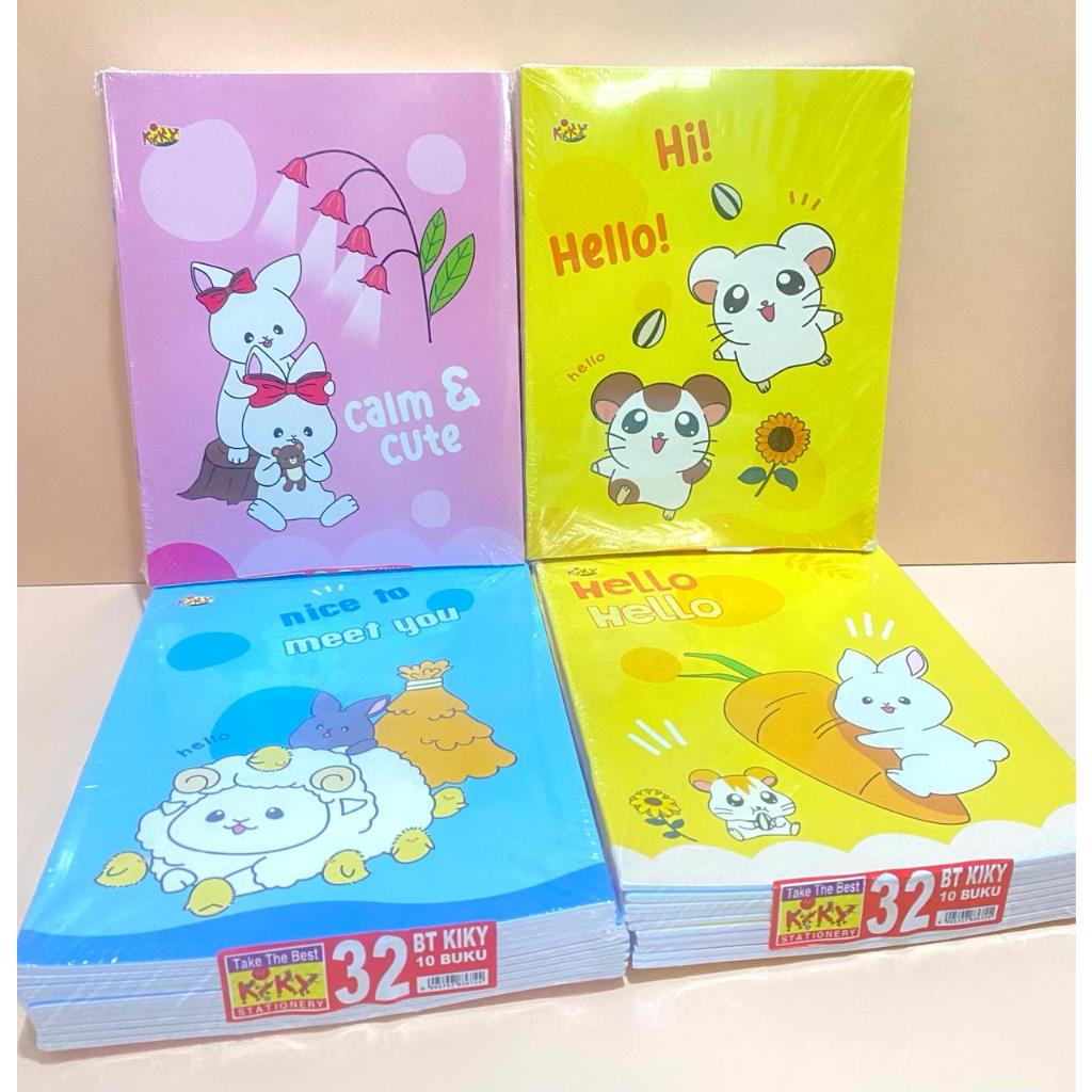 [1 Pack / 10 Books] KIKY Writing Book - 32 Sheets - (ORI KIKY) | Shopee ...