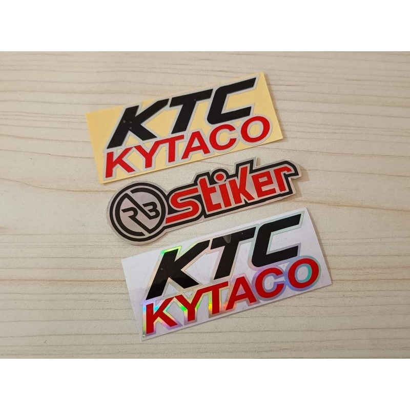 Ktc kytaco cutting Sticker KTC Motorcycle shock Sticker | Shopee ...