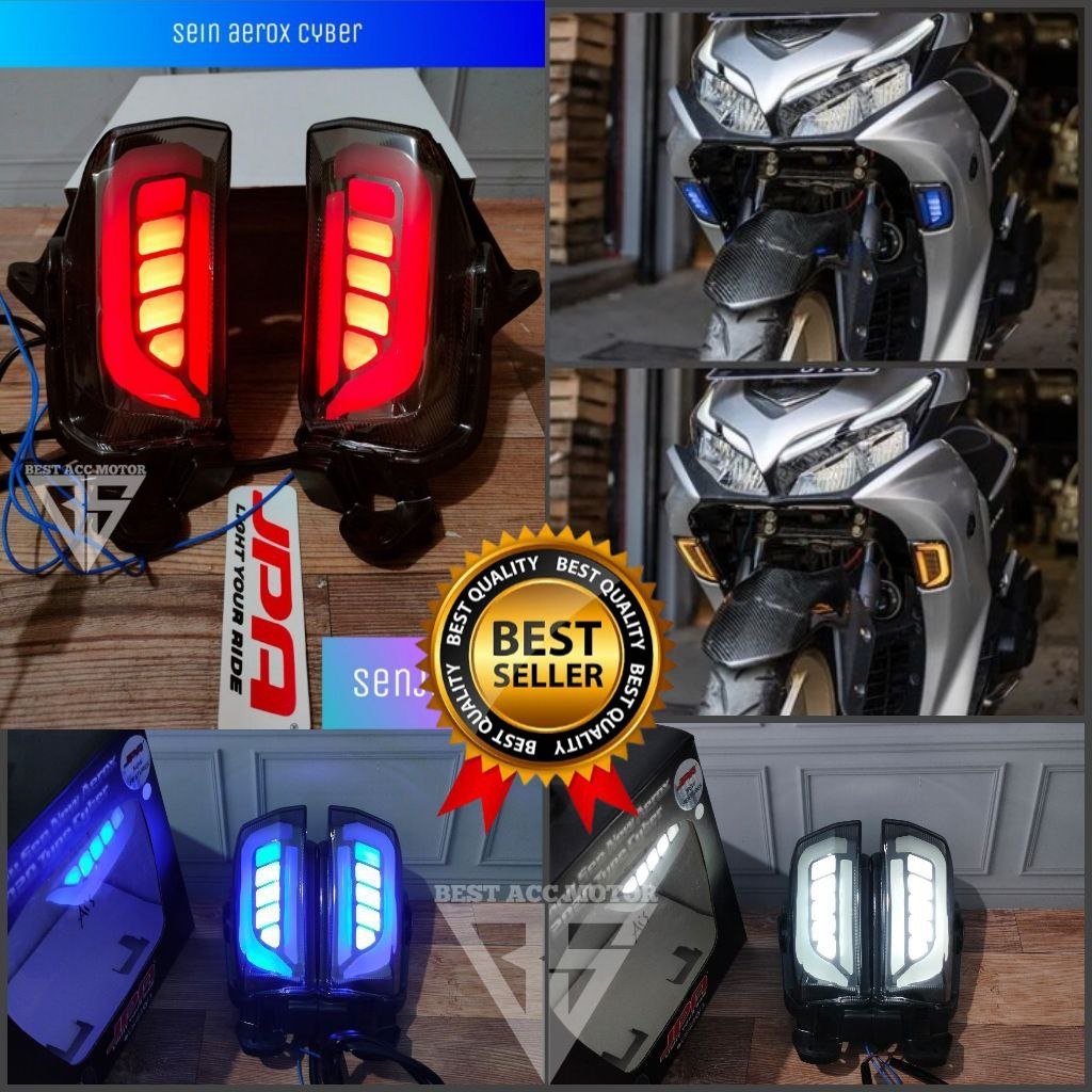 Signal Light JPA CYBER AEROX 155 OLD/NEW Lamp SEN AEROX 155 NVX OLD ...