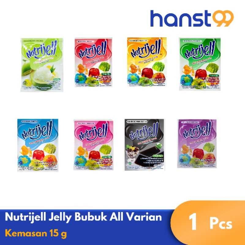 Nutrijell Jelly Powder All Variants Packaging 15 g | Shopee Philippines