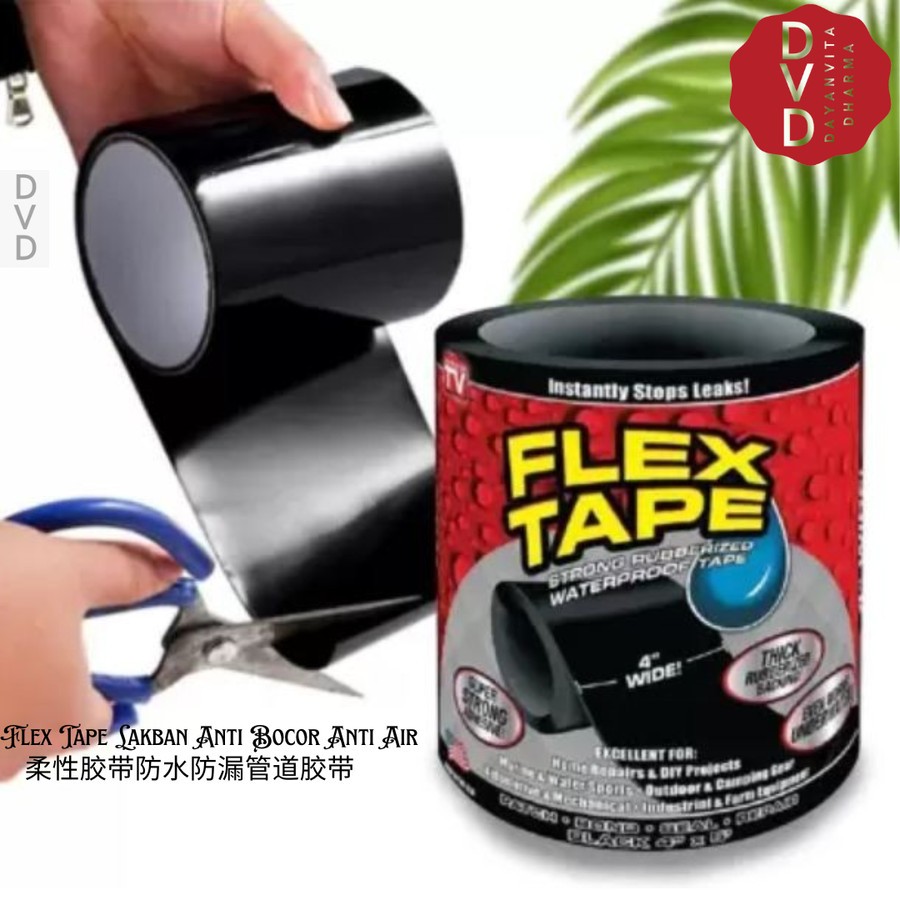 Flex Tape Waterproof Leak-Proof Duct Tape - Waterproof Insulation Pipe ...