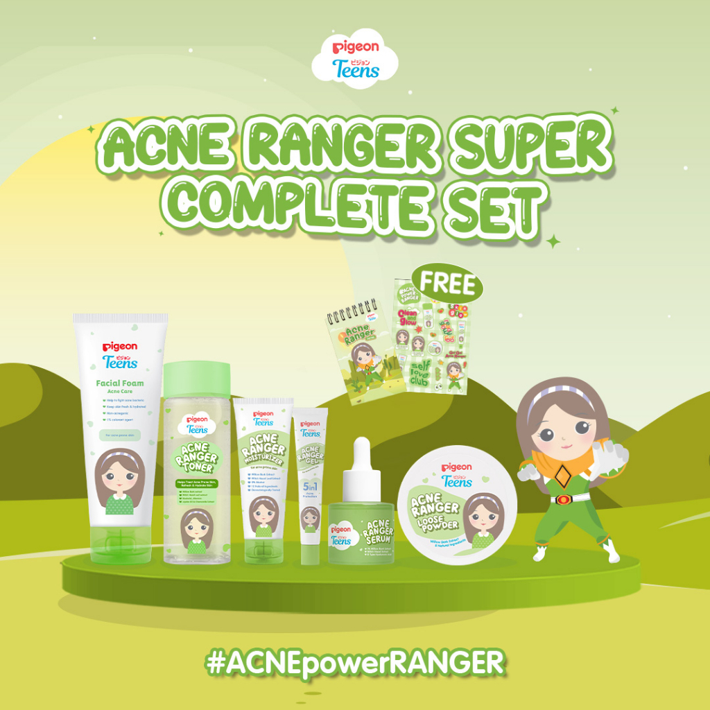 Pigeon Teens Acne Ranger | Pigeon Teen Skincare For Acne | Pigeon Acne ...