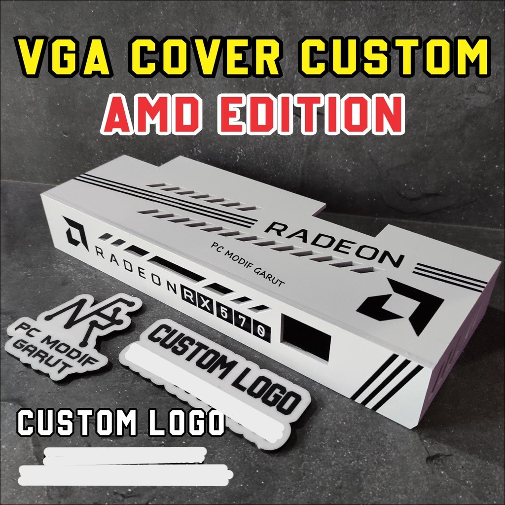 Vga backplate cover top and edge of custom logo | Shopee Philippines
