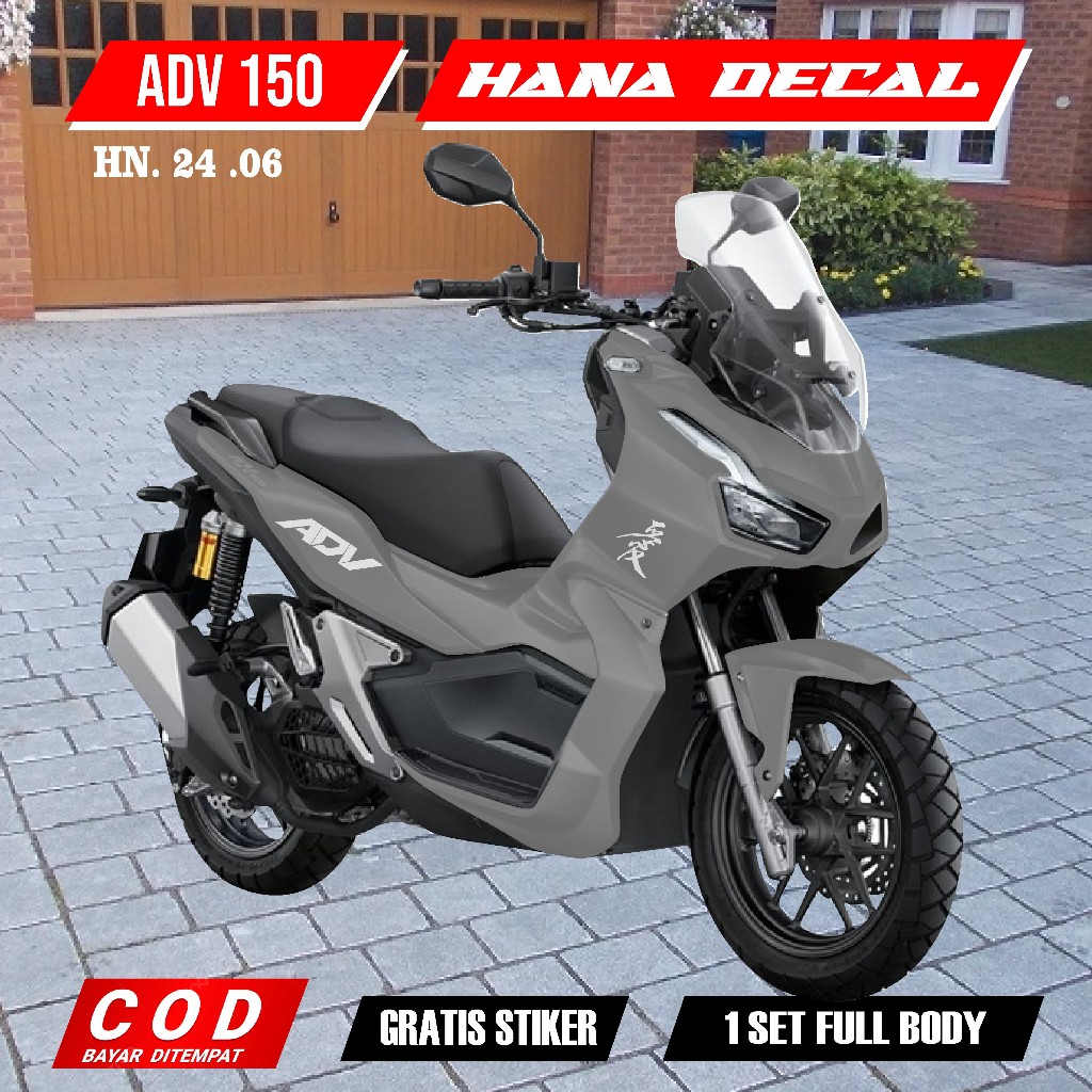 New Decal Sticker Honda ADV 150 Full body -Sticker ADV 150 Chameleon ...