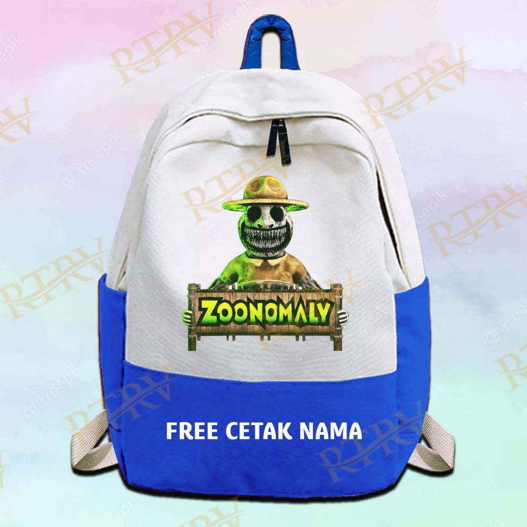 Zoonomaly Character Children's School Bag | Shopee Philippines