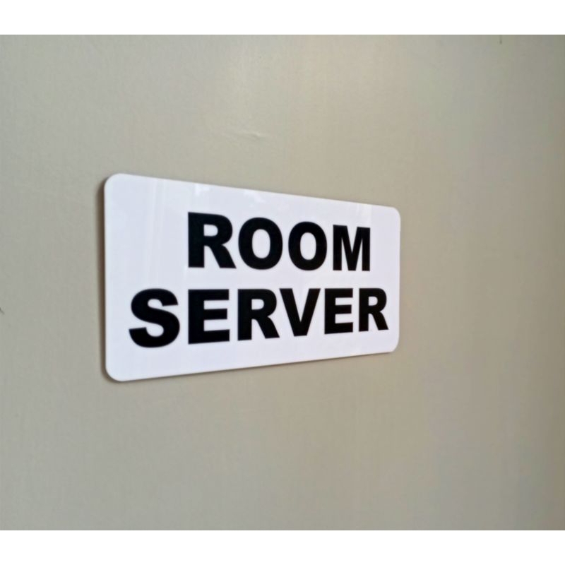 Acrylic server room sign | Shopee Philippines