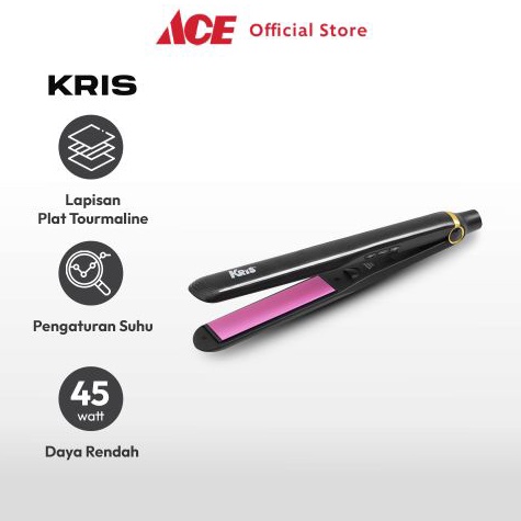 HITAM Ace Kris Tool ok Black s Hair okan Hair Styler Electronic Beauty ...