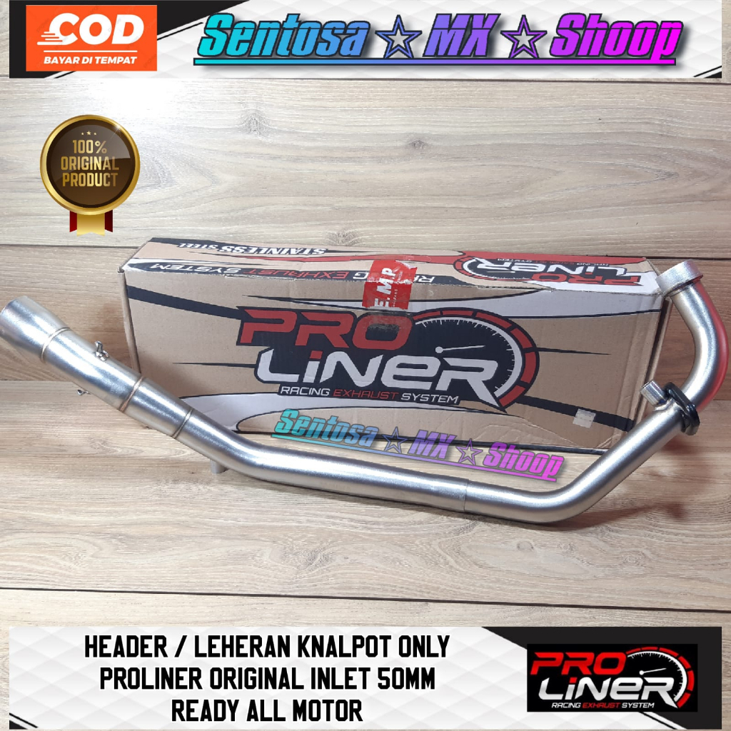 (ORIGINAL PROLINER) EXHAUST NECK PIPE - RACING EXHAUST HEADER - ALL ...