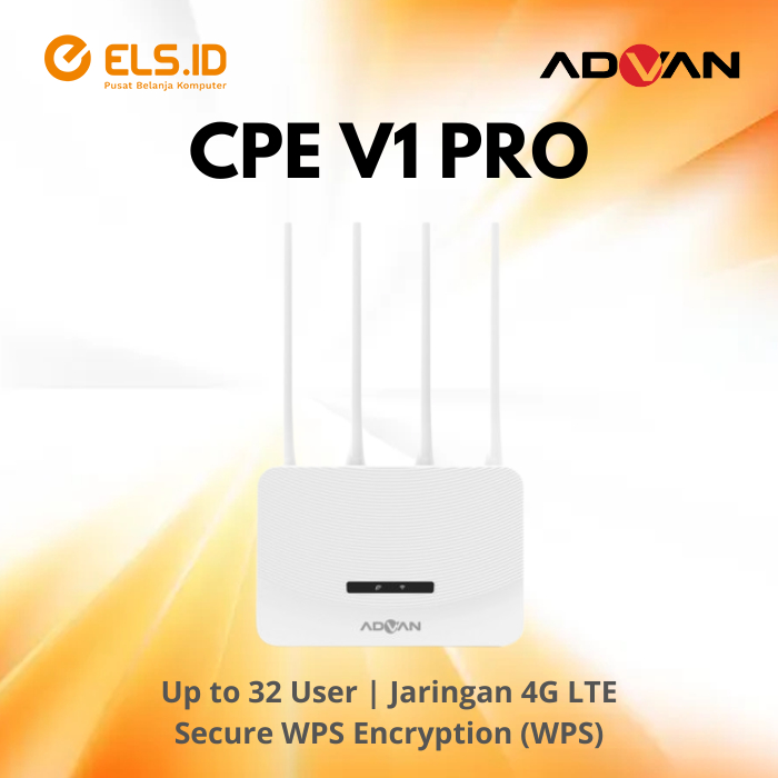 Advan CPE V1 PRO Wi-Fi Router Modem 4G LTE Unlock Operator | Shopee ...