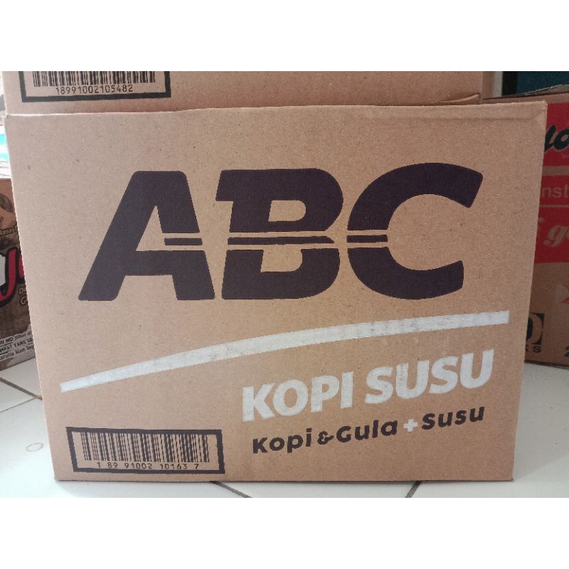 1 (One) Box / Carton of ABC Coffee & Sugar + Powdered Milk (Contains 12 ...