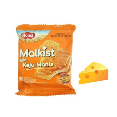 Wp - Roma Malkist Chocolate/CoconutR/Cheese/Cappucino (1Pcs 27Gr ...
