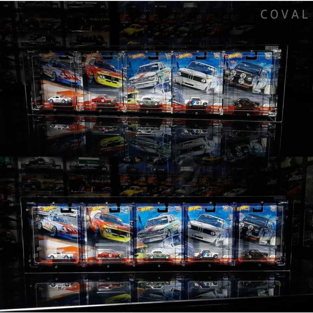 COVAL CWF-501 Acrylic Wall Display for 5 x 1 Wide Carded Premium Hot ...