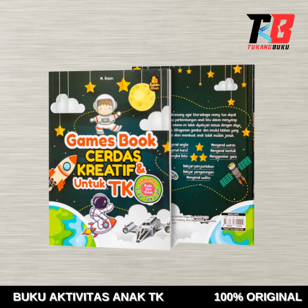 Kindergarten & PAUD Activity BOOK - Smart And Creative GAMES BOOK ...