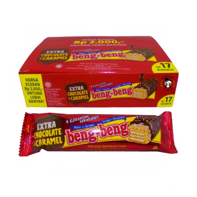 Beng Beng Chocolate Wafer 25g Contains 17 pcs/Box | Shopee Philippines