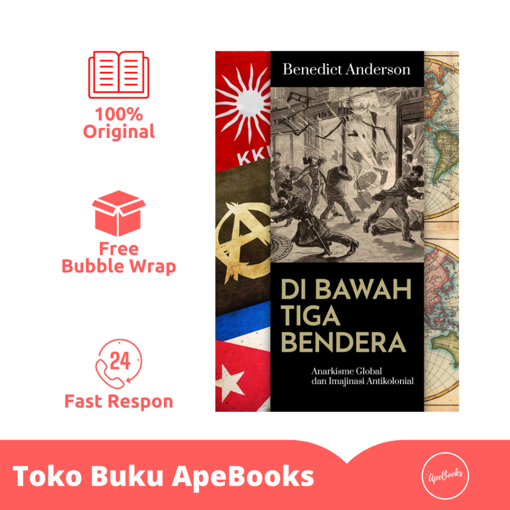 Book Under Three Flags - Benedict Anderson (Original) | Shopee Philippines
