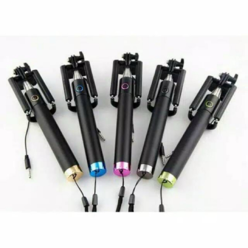 Tongsis / TONGSIS FULL BLACK / SELFIE STICK + PACK | Shopee Philippines