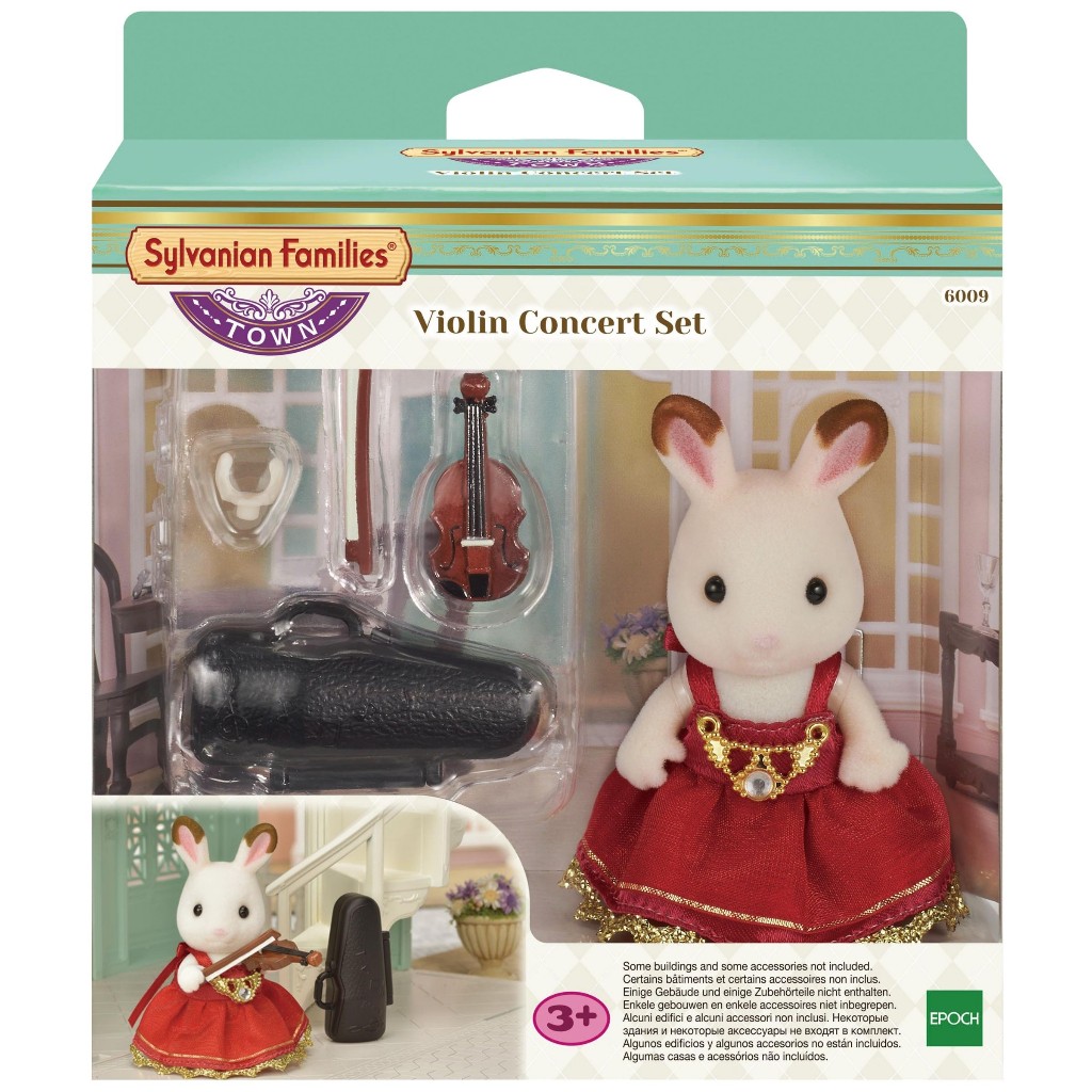SYLVANIAN FAMILIES Sylvanian Keluargaes Violin Concert Set Original ...