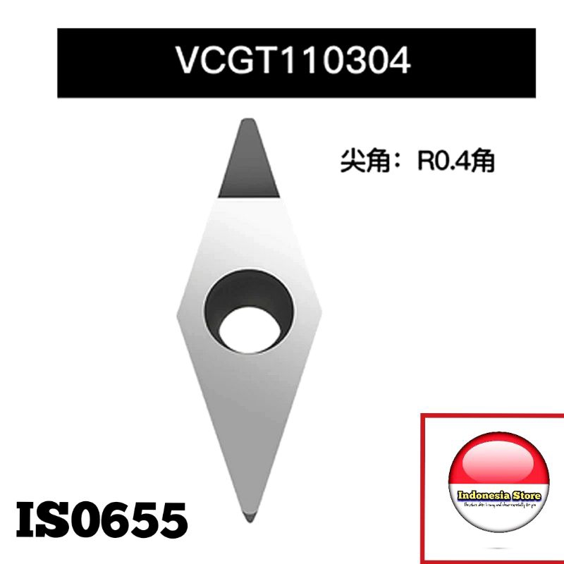 PCD diamond insert vcgt110304 VCMT11 shiny aluminum insert, not ...