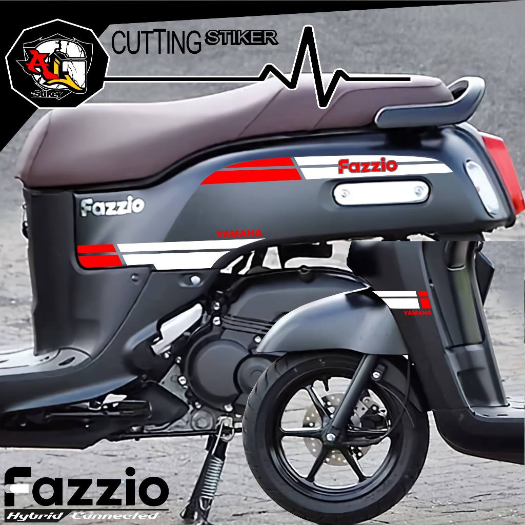 Fazzio CUTTING STICKER/SCF.438A/FZIO SCOOTER/FAZZIO LIST ASTREA GRAND ...