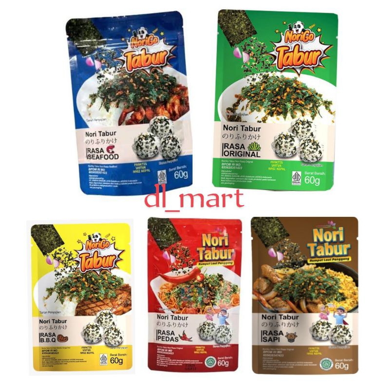 Original Roasted Seaweed Sprinkled Nori 60gr / Spicy Flavored Nori ...