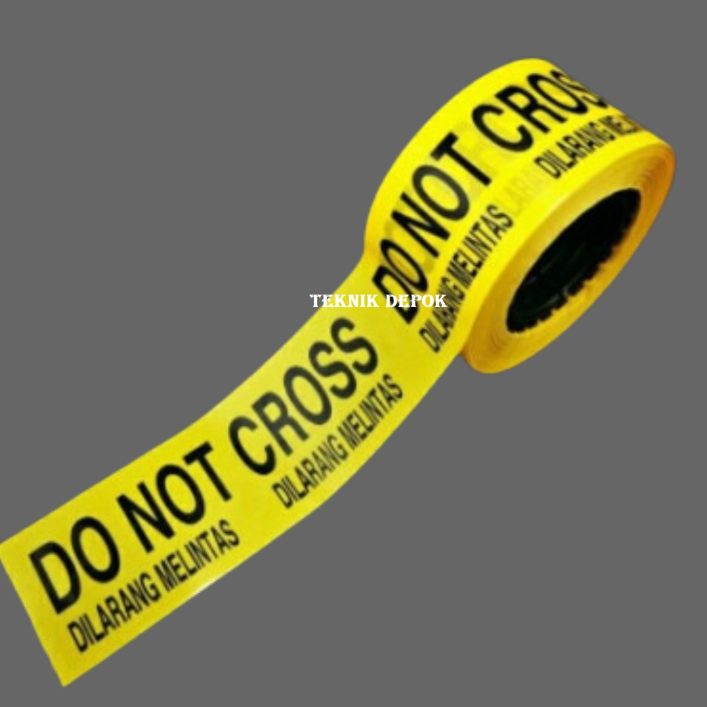 Police Line Do Not Cross 3 inch x 300 meters Police Border Line Sign ...