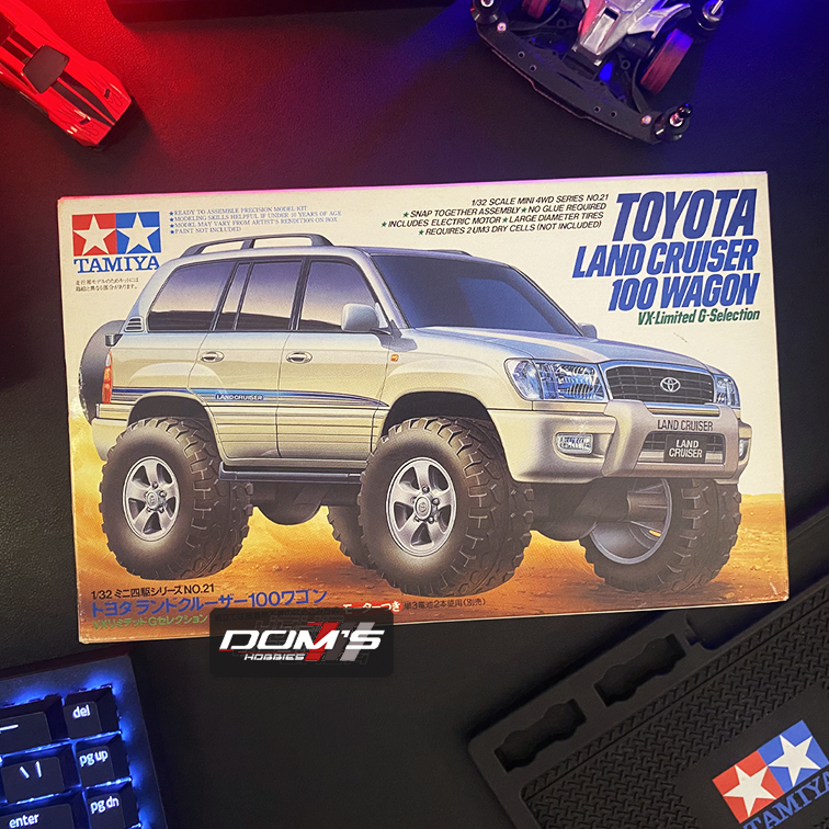 TAMIYA 19021 LAND CRUISER 100 WAGON - 1ST RELEASE - ORIGINAL SERIES ...