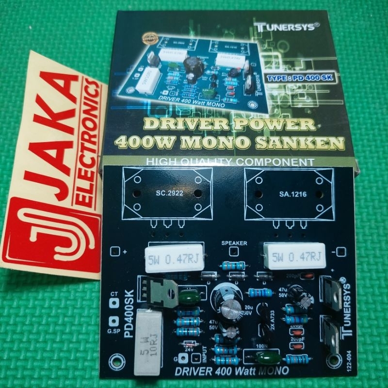 Power driver Kit 400w mono sanken TUNERSY PD 400 SK | Shopee Philippines